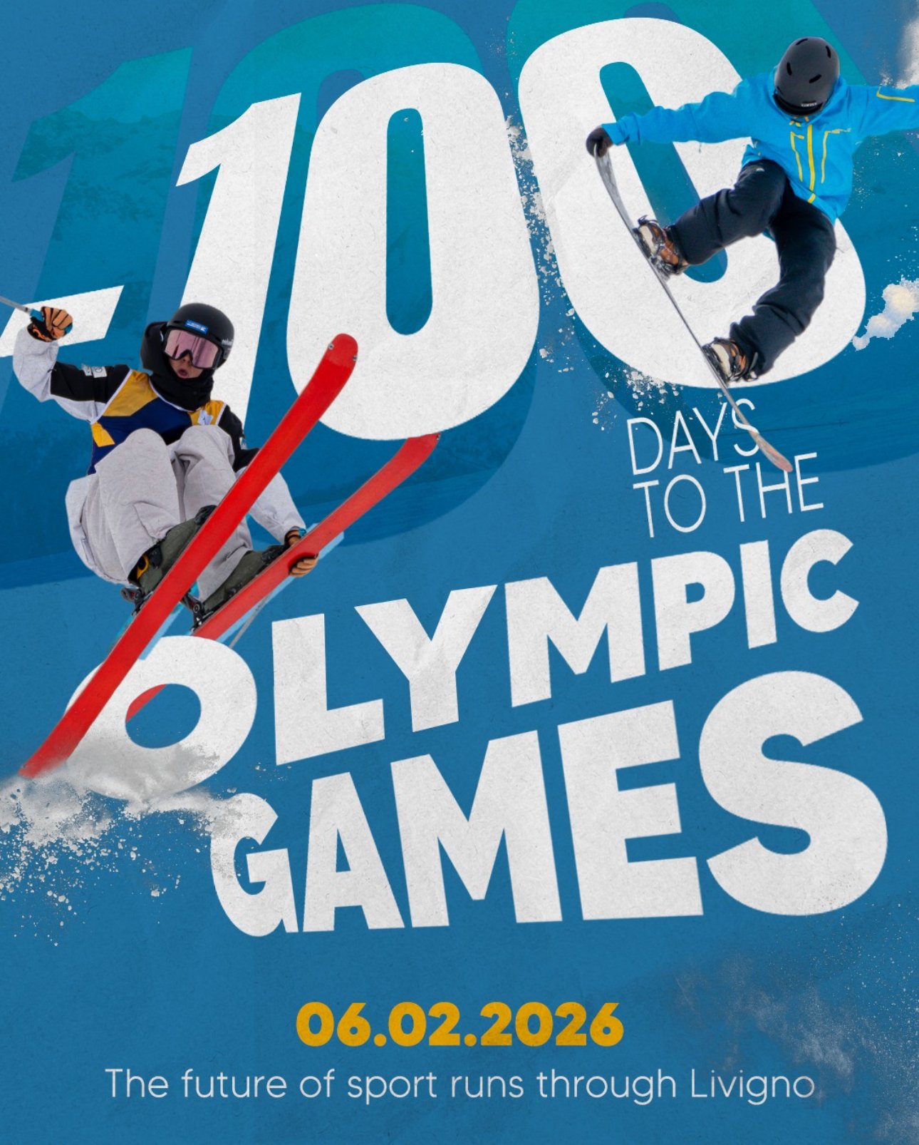 LIVIGNO: 100 DAYS TO GO UNTIL THE FIVE-RING DREAM